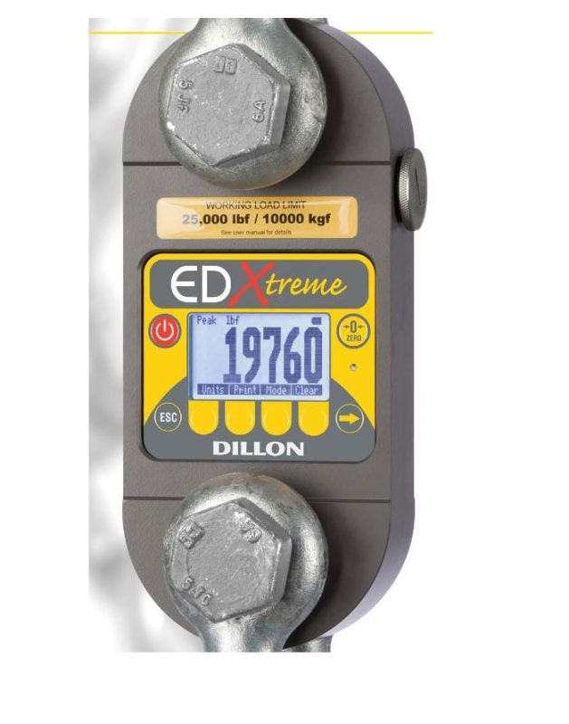 Dillon EDXtreme Dynamometer | Willrich Precision Instruments