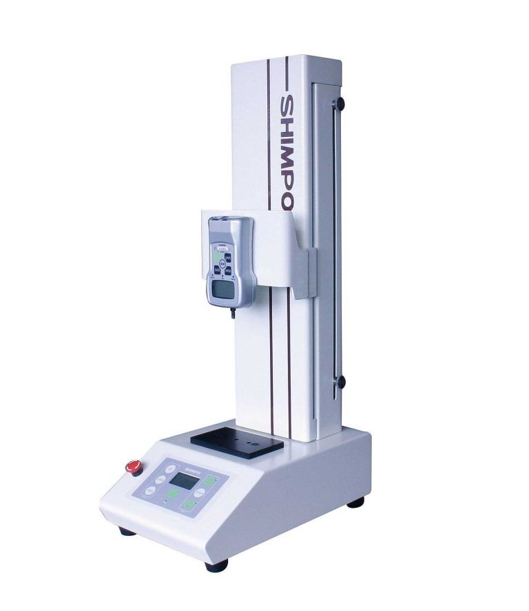Shimpo FGS-100E Motorized Force Test Stand | Willrich Precision Instruments