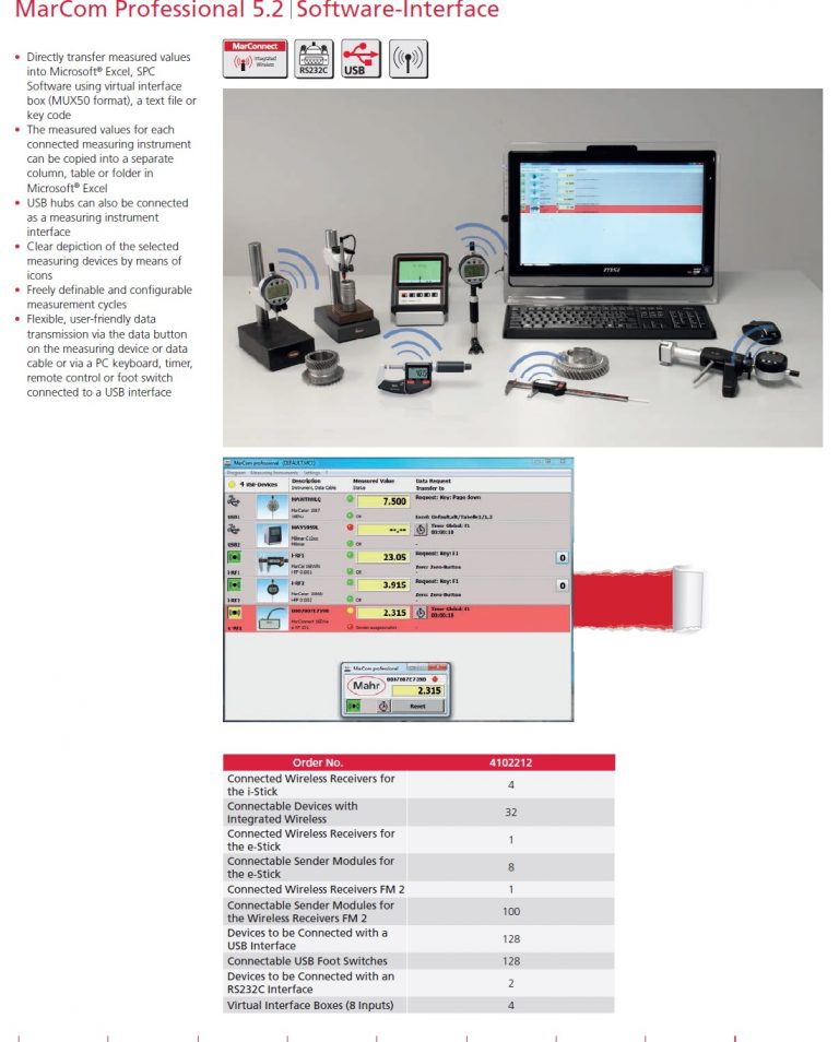 Mahr Federal Software MarCom (#4102212) | Willrich Precision Instruments