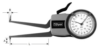 Dyer Gage 103 Series Direct Reading O-Ring/Groove Gages | Willrich ...