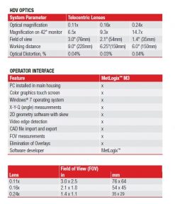 Starrett HDV500 Video Comparator | Willrich Precision Instruments