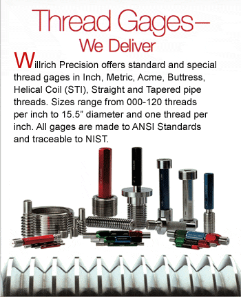 Metrology, Gaging & Measuring | Willrich Precision Instruments