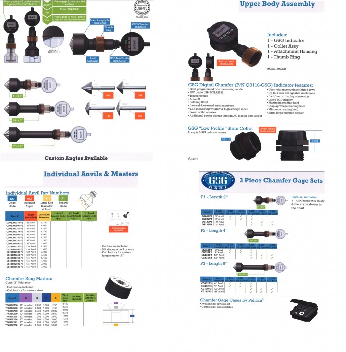 GSG Digital Chamfer Gage Q3110-GSG | Willrich Precision Instruments
