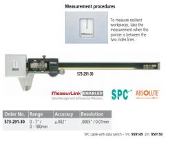 Mitutoyo Low Force Caliper (#573-291-30) | Willrich Precision Instruments