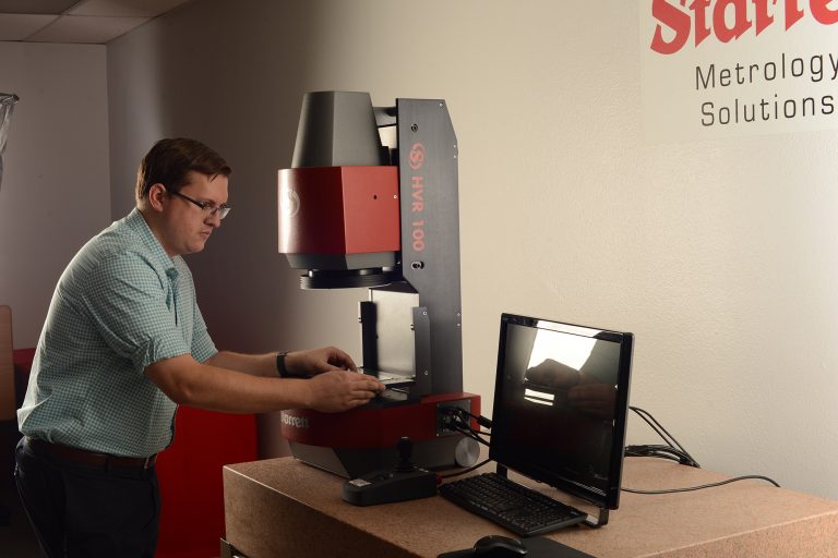 Starrett Flip HVR-100 Video Measurement System | Willrich Precision ...