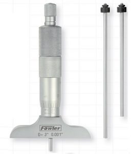Fowler High Precision Premium Depth Micrometers | Willrich Precision ...