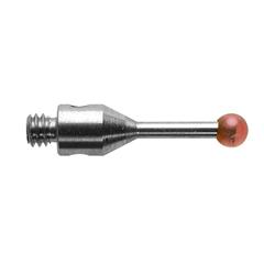 M2 Ø2 mm ruby ball, stainless steel stem, L 10 mm, EWL 6 mm | Willrich ...
