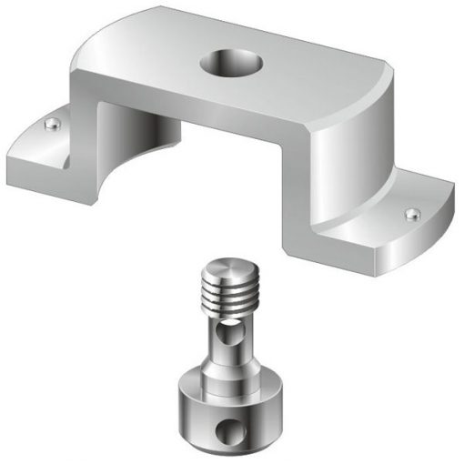 M4 silver steel crash protection device, L 16 mm | Willrich Precision ...