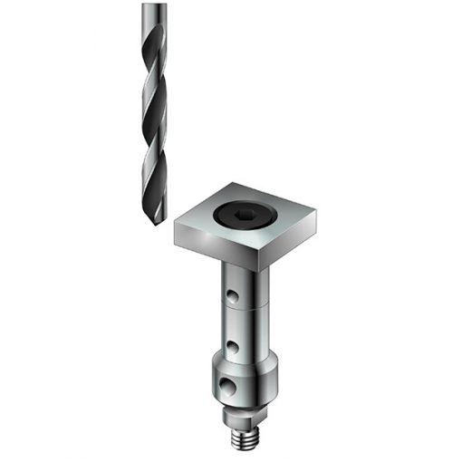 M3 tool datum block, tungsten carbide, L 24 mm | Willrich Precision ...