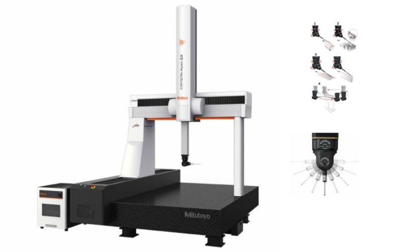 Mitutoyo 5-Axis CNC CMM Crysta-Apex EX Series | Willrich Precision ...