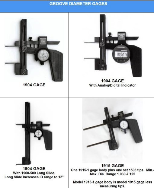 Groove Gages & Angle Blocks| Willich Precision Instruments