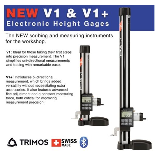 Fowler Trimos V1& V1+Height Gage | Willrich Precision Instruments